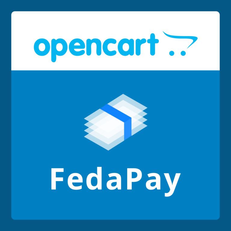 Plugin FedaPay pour OpenCart - FedaPay